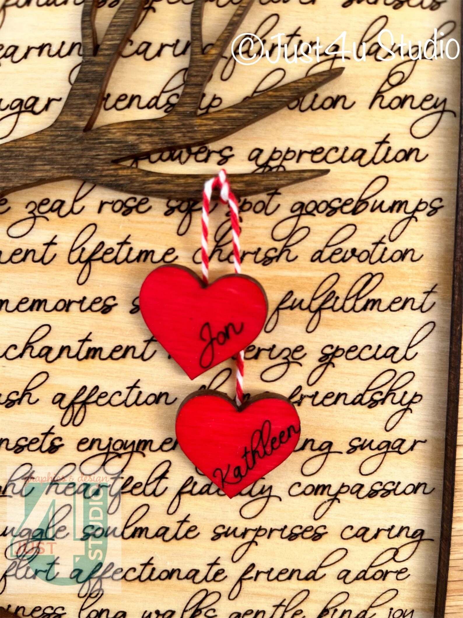 Love Tree Art Digital File for Cutting and Engraving Using Laser ...