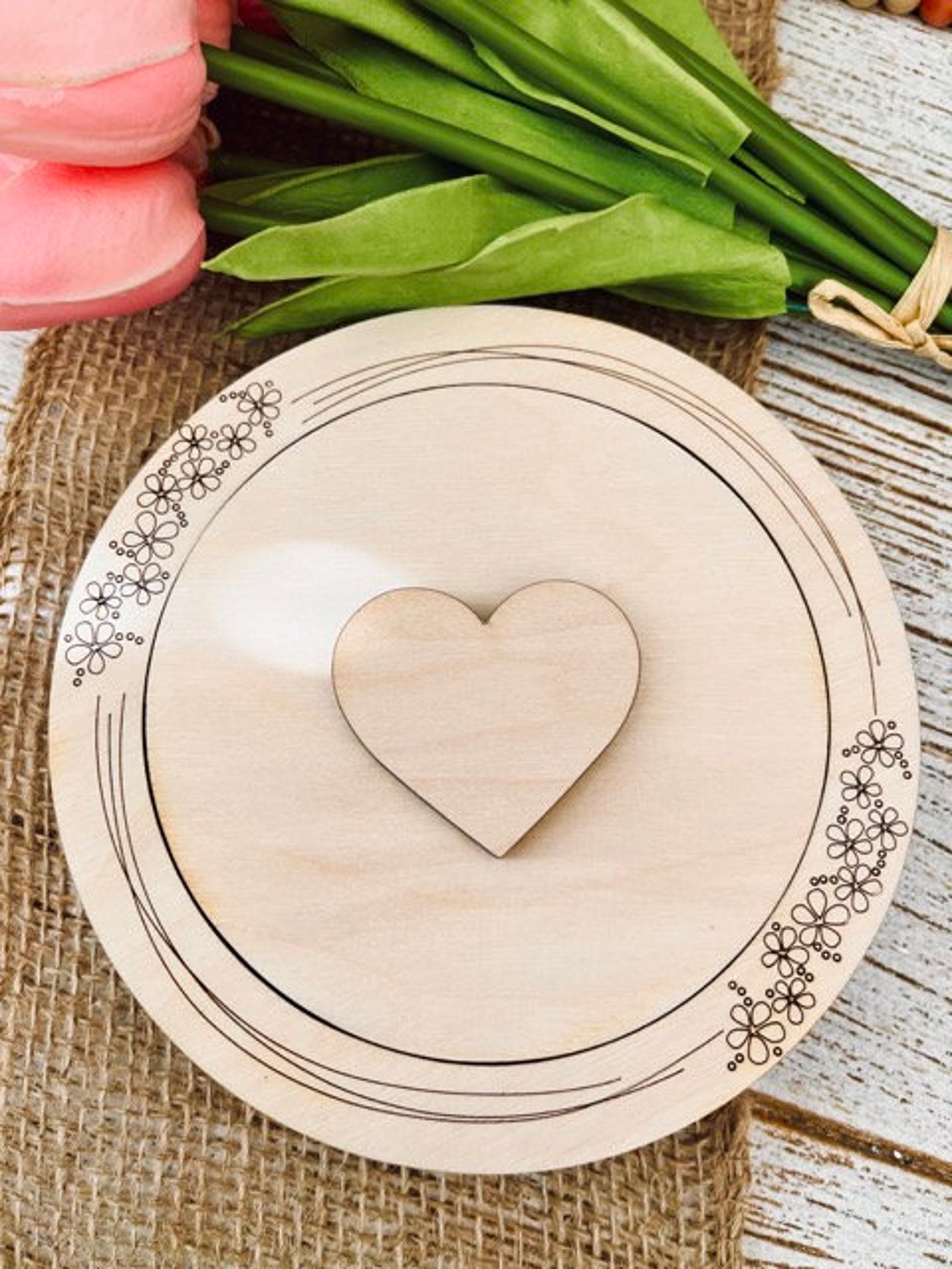 DIGITAL FILE for Round Ring Box Wedding Ring Bearer and - Etsy