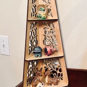 Digital SVG File for Corner Shelf Display Unit 6 Designs Eps Pdf - Etsy