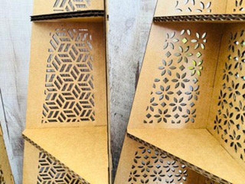 Digital SVG File for Corner Shelf Display Unit 6 Designs Eps - Etsy