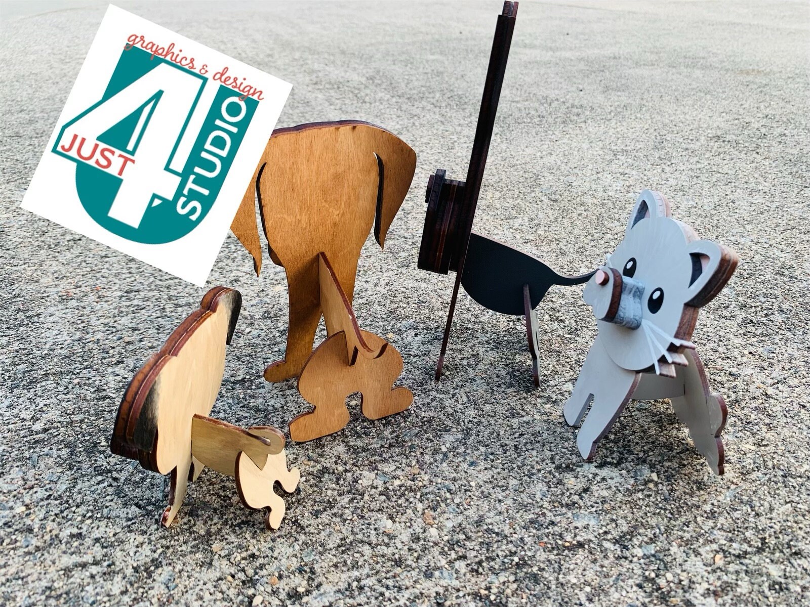 Cat Eyeglass Holder Digital File SVG for Laser 3D - Etsy