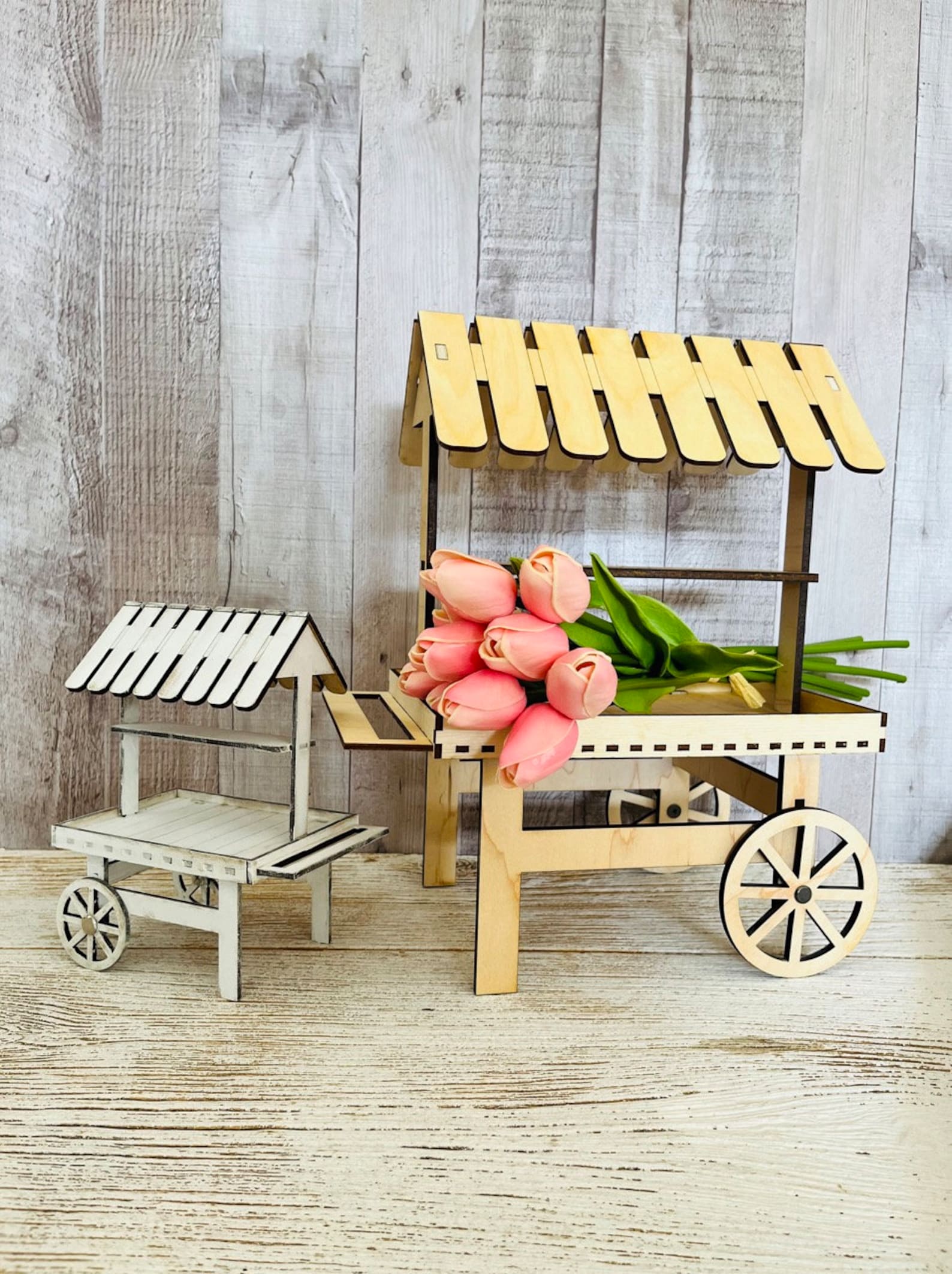 Market Cart Large and Mini Digital File for Cutting on a - Etsy