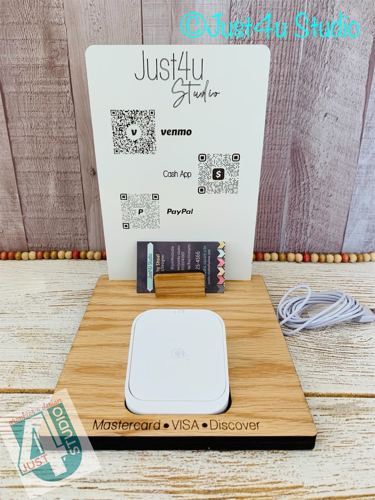 Digital File SVG for a Check Out Station for Use With Square - Etsy