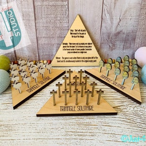 Digital SVG File for Triangle Solitaire Game - Etsy