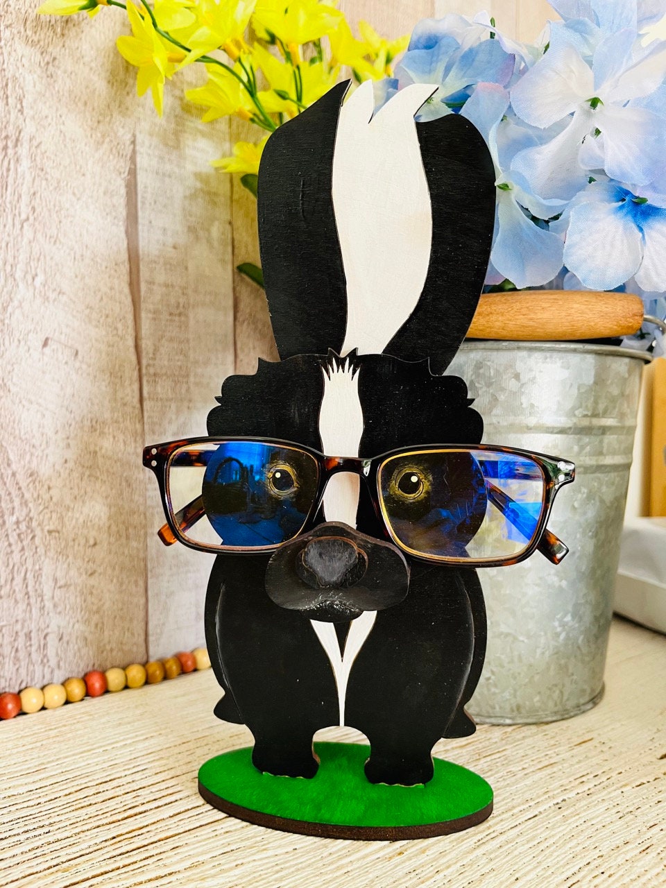 Skunk Eyeglass Holder DIGITAL FILE for Cutting Laser - Etsy