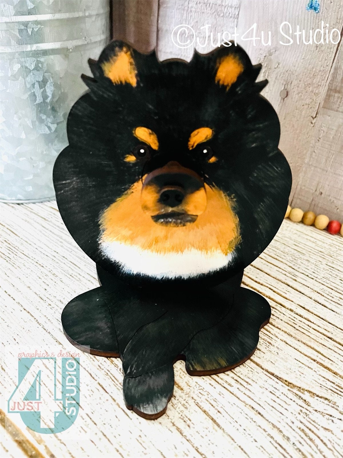 Chinese Crested Pomeranian and Cavalier King Charles Spaniel | Etsy