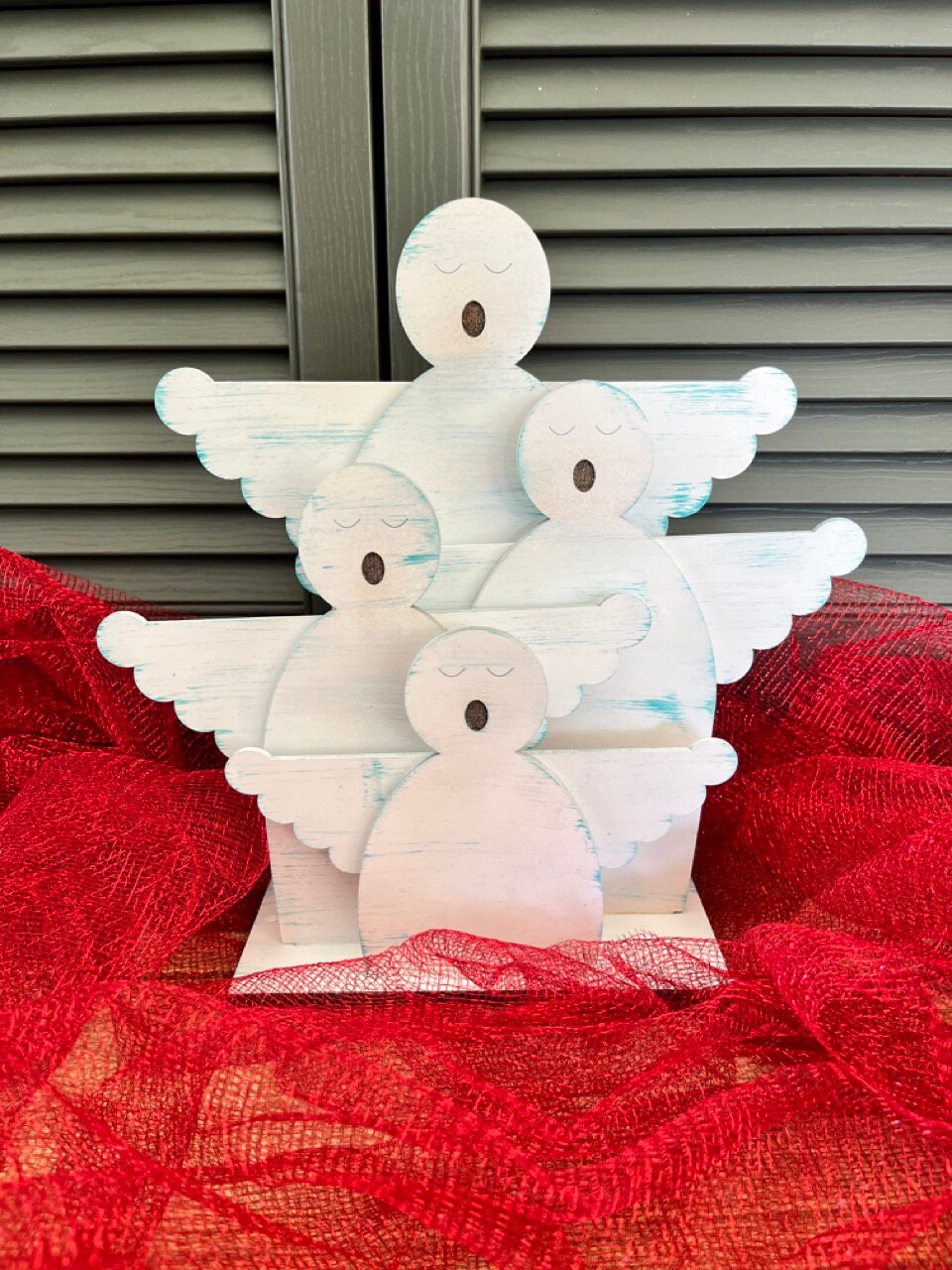 Digital File for Singing Angels to Cut on Laser Svg Eps Pdf - Etsy