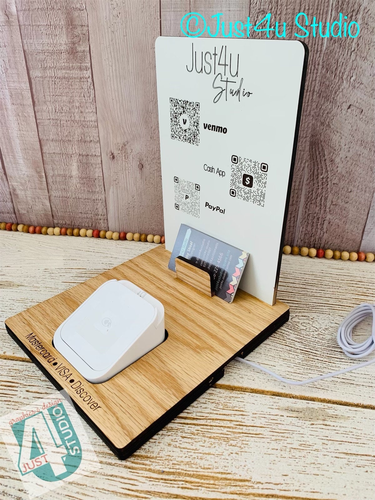Digital File SVG for a Check Out Station for Use With Square - Etsy
