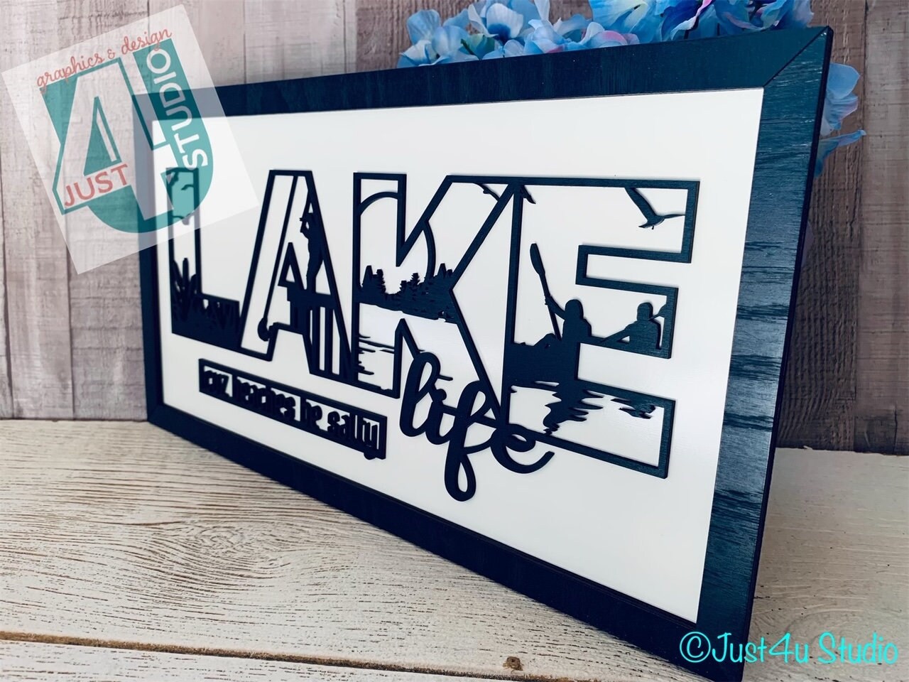 Lake Life Digital File for Laser Cutting SVG - Etsy