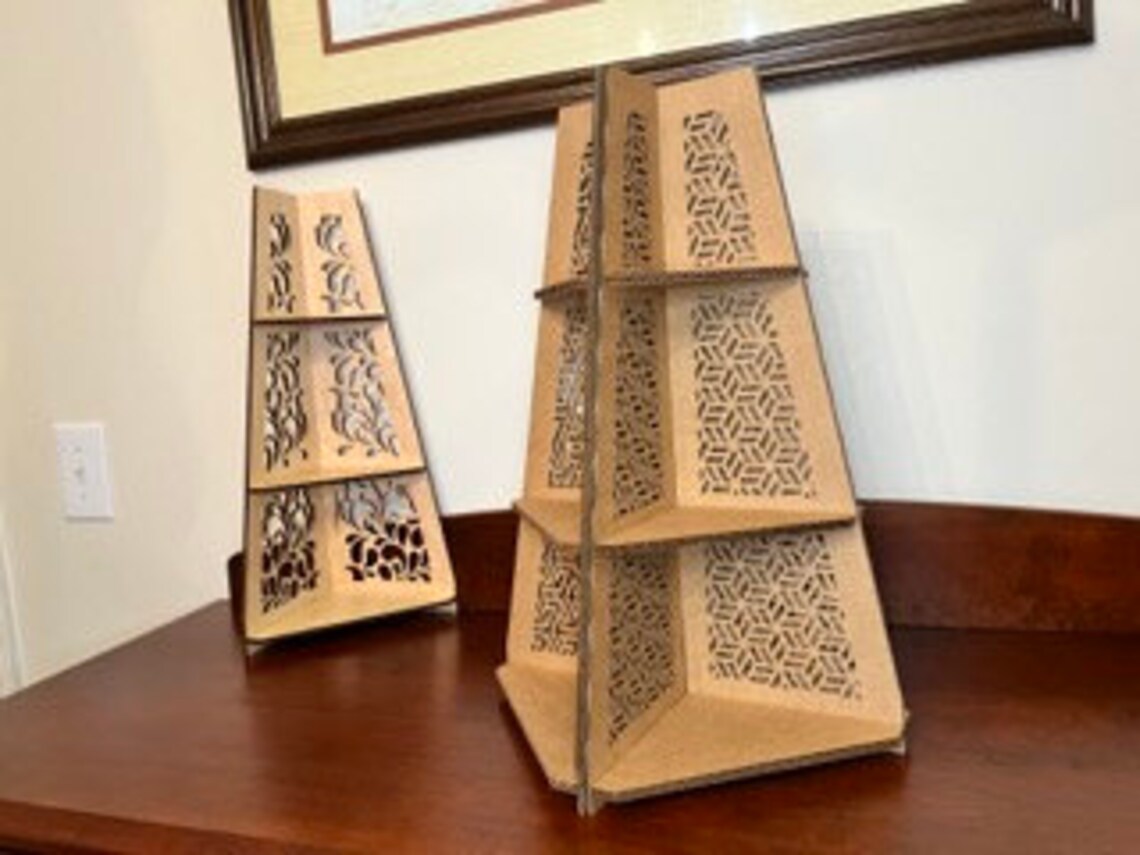 Digital SVG File for Corner Shelf Display Unit 6 Designs Eps - Etsy