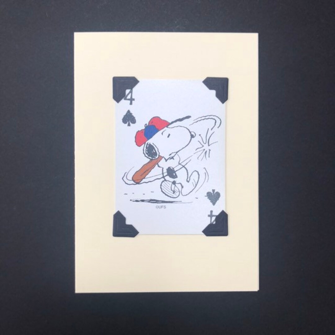 Snoopy Greetings Card - Etsy