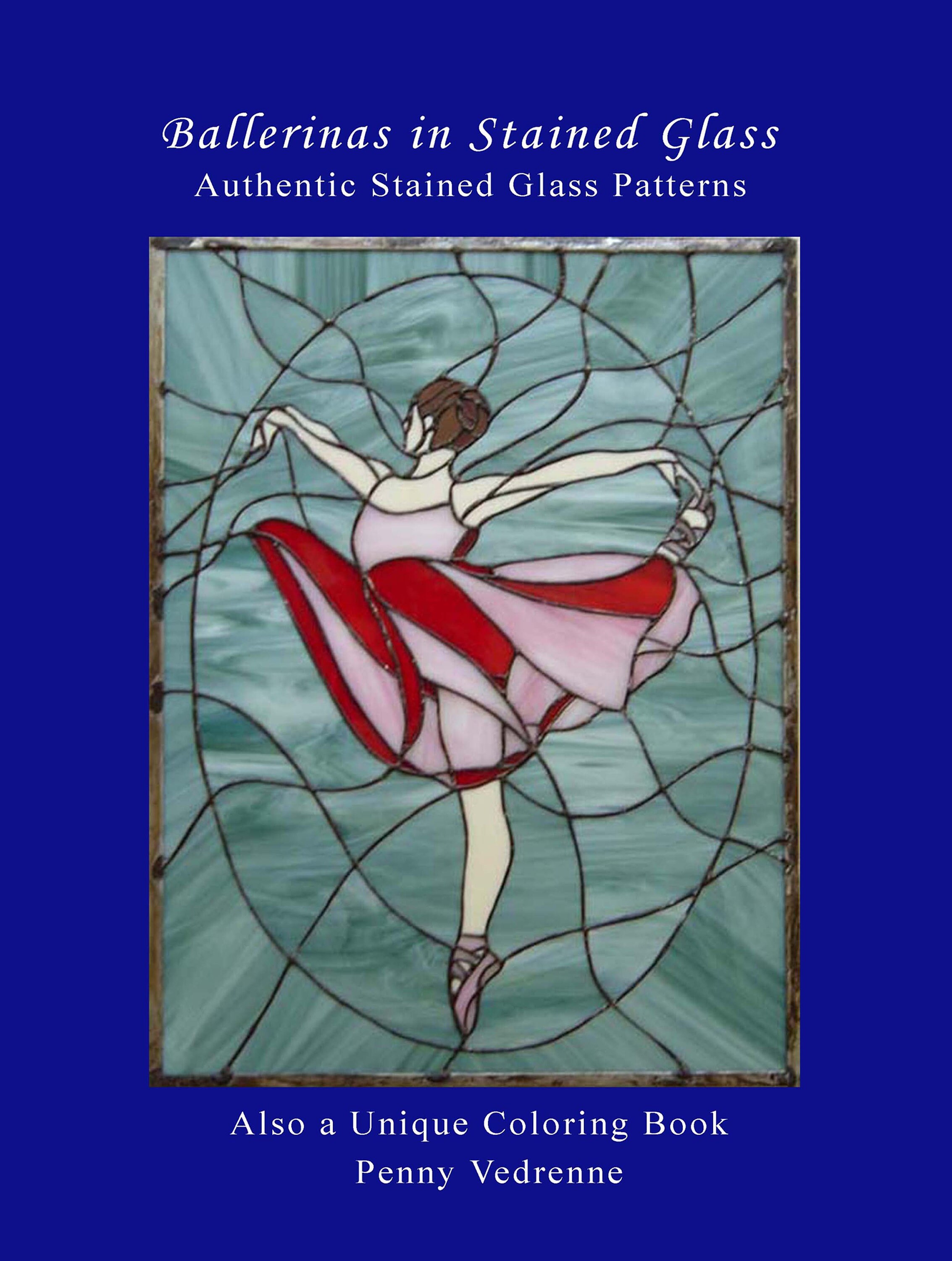 Ballerinas in Stained Glass Patterns and Coloring Book - Etsy
