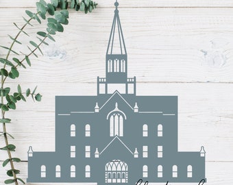 Monticello Utah LDS Temple Cut File Digital Download SVG | Etsy