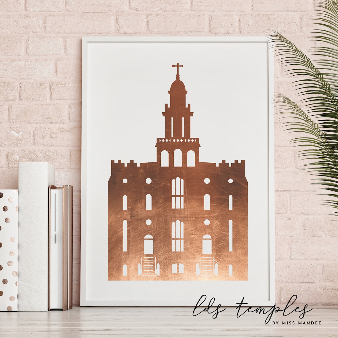 St. George, Utah LDS Temple Cut File - Digital Download - SVG, Vector ...