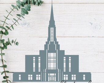 Mt Timpanogos Utah LDS Temple Digital Download | LDS Temple | Cut File ...