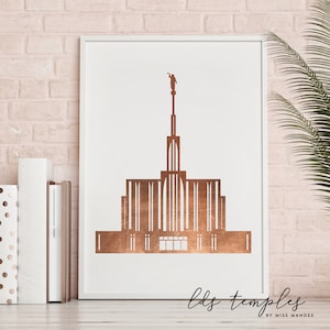 Seattle, Washington LDS Temple Cut File - Digital Download - SVG ...