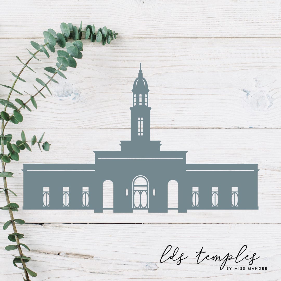 Harrisburg, Pennsylvania LDS Temple Cut File - Digital Download - SVG ...