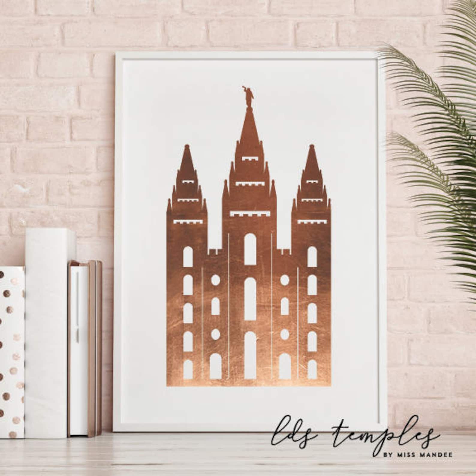 Salt Lake City Utah LDS Temple Cut File Digital Download | Etsy