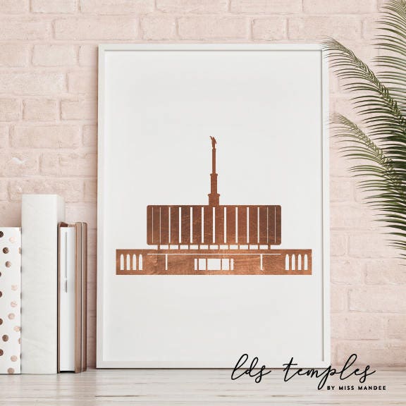 Provo Utah LDS Temple Cut File Digital Download SVG - Etsy