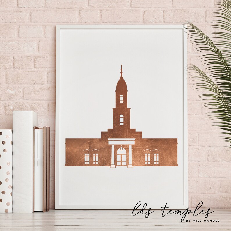 Cleveland, Ohio LDS Temple Cut File - Digital Download - SVG, Vector ...