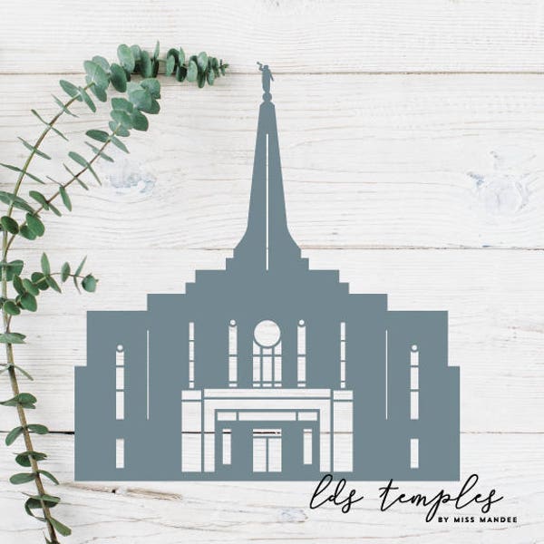 Laser Cut File Lds Temple - Etsy