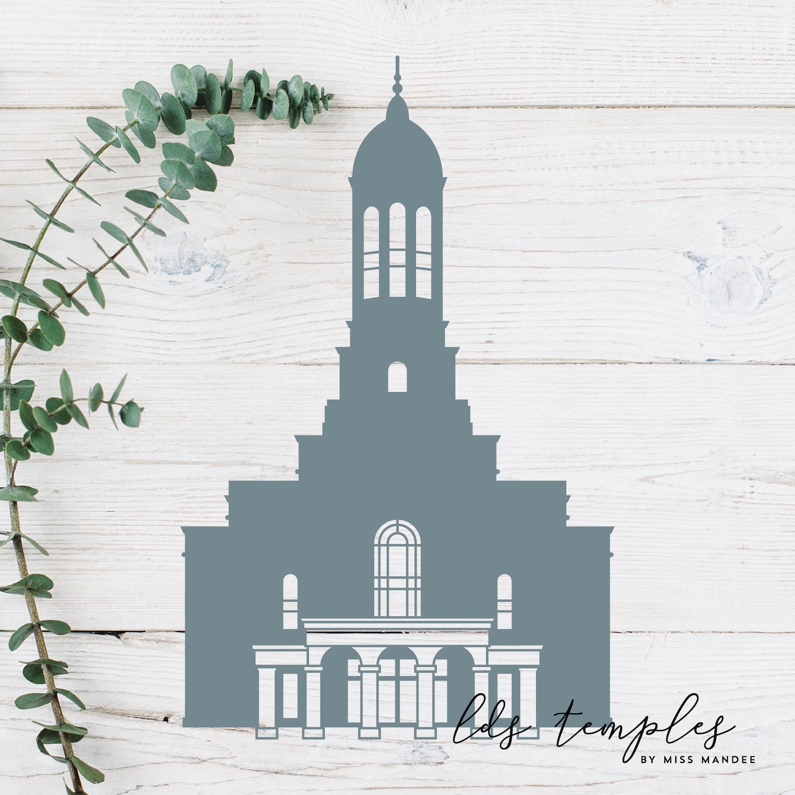 Ephraim Utah LDS Temple Cut File Digital Download SVG - Etsy