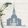 Seattle, Washington LDS Temple Cut File - Digital Download - SVG ...