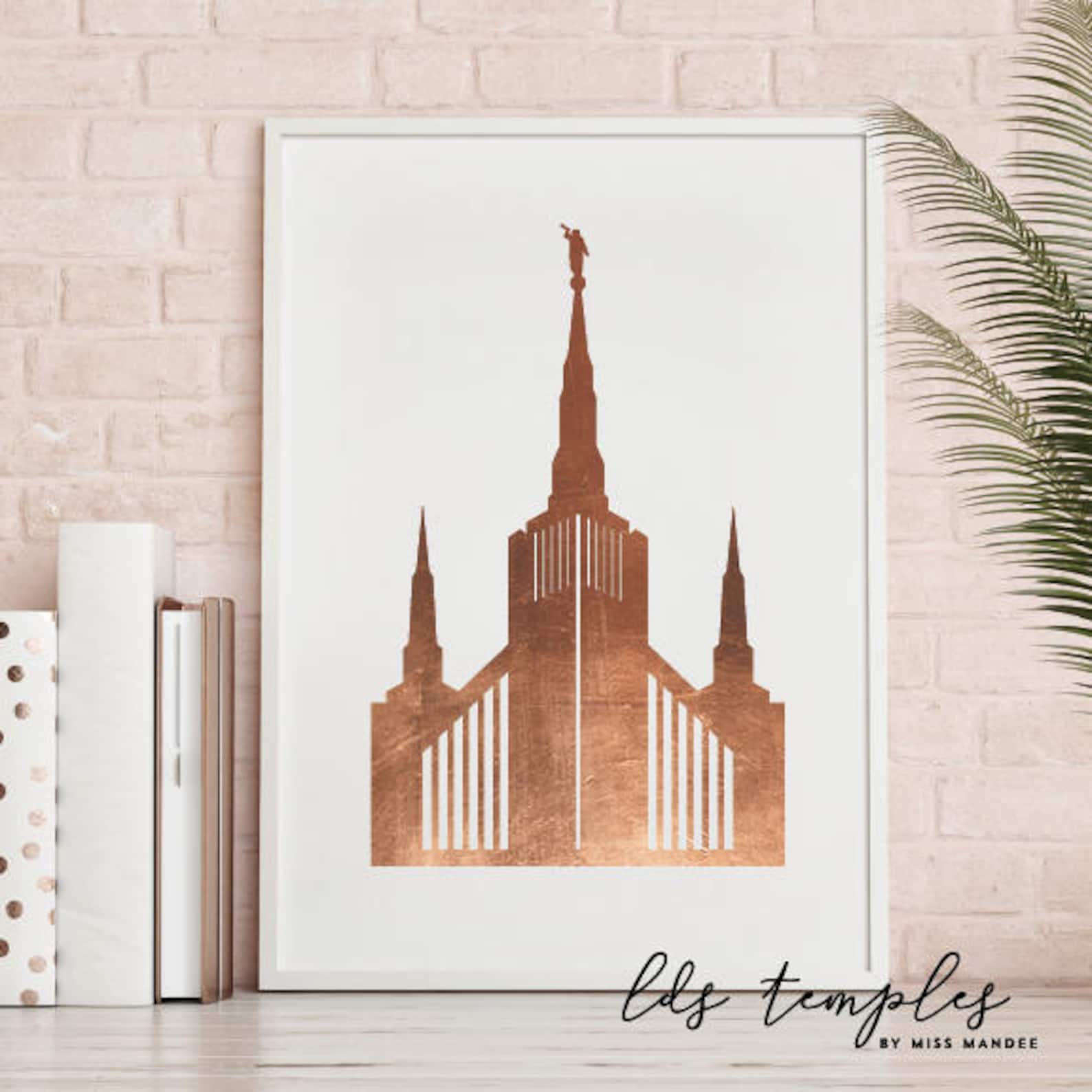 Portland, Oregon LDS Temple Cut File - Digital Download - SVG, Vector ...