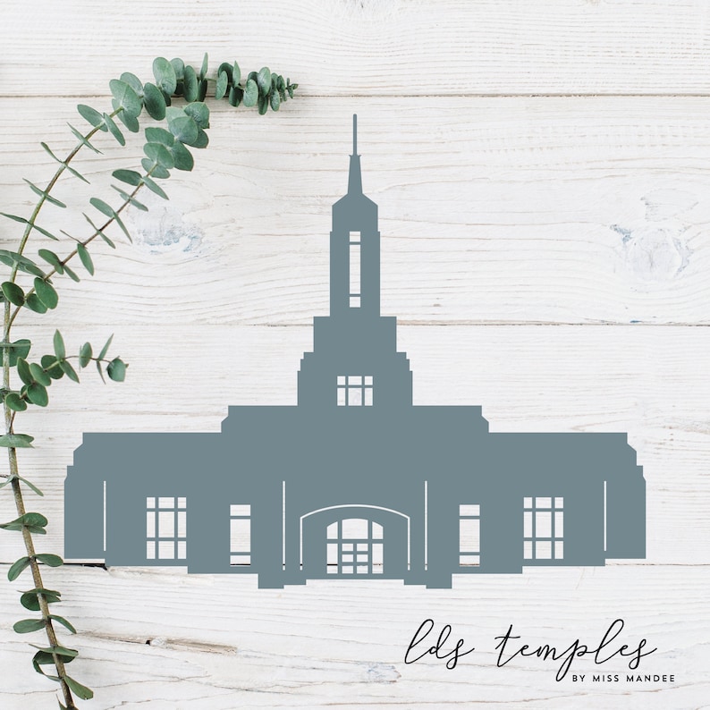 Willamette Valley Oregon LDS Temple Cut File Digital - Etsy