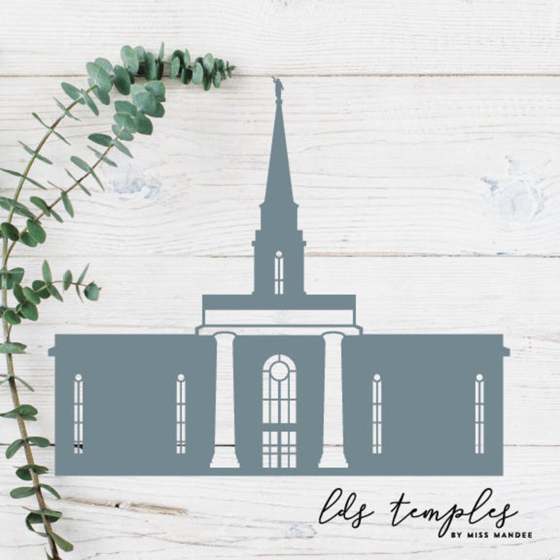 Orlando Florida LDS Temple Cut File Digital Download SVG - Etsy