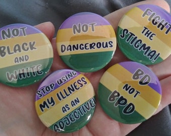 I Have Depression Pin Badge Button - Etsy