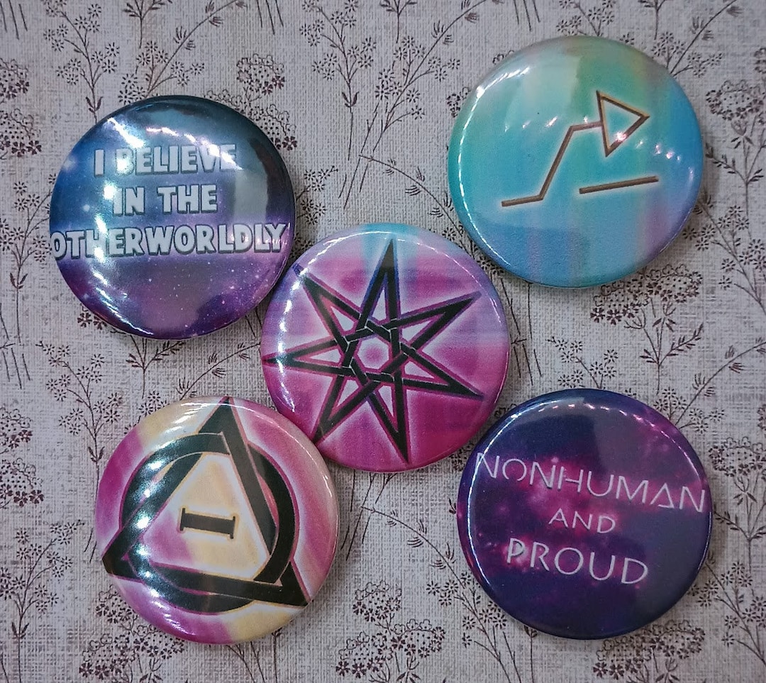 Otherkin/therian Button Set! 5 Pack - Etsy