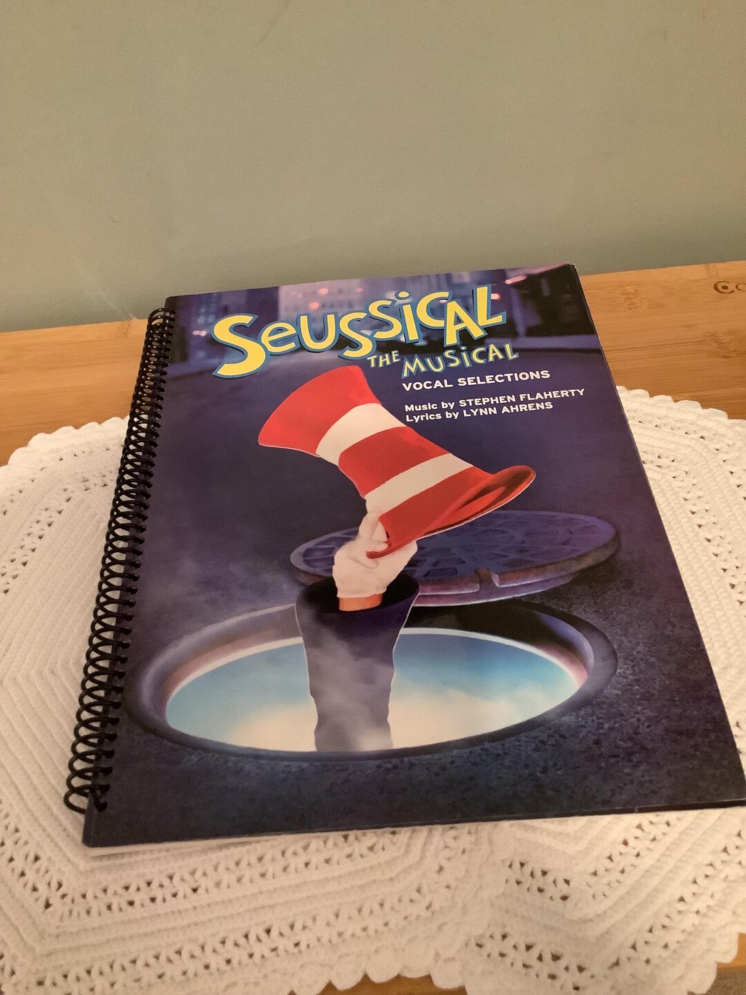 Vintage Seussical the Musical Spiral Bounded Book - Etsy