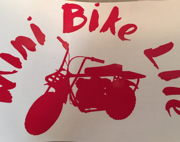 Mini Bike Life Coleman Decal - Etsy