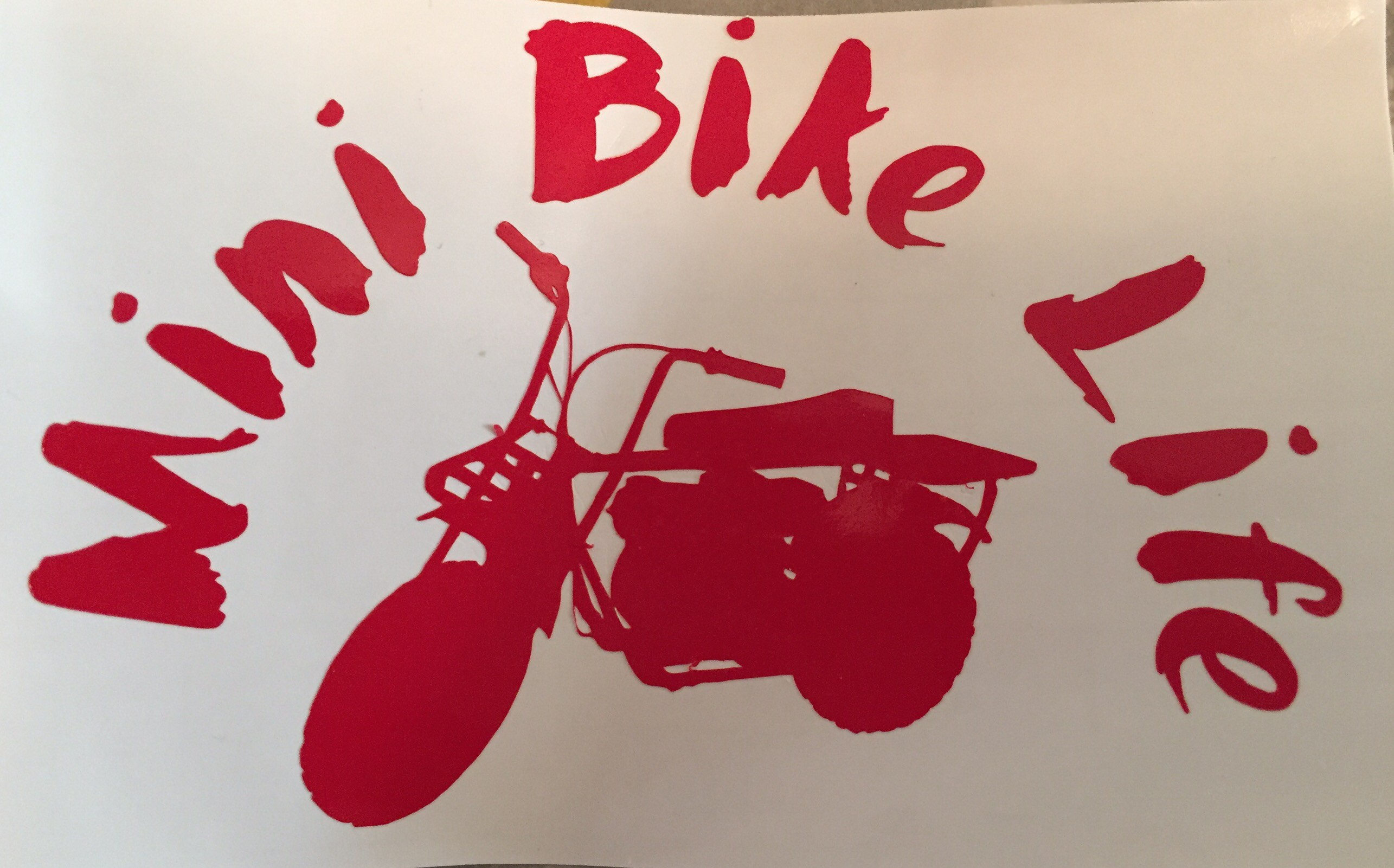 Mini Bike Life Coleman Decal - Etsy