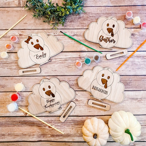 TURKEY Laser Cut File THANKSGIVING Day Svg Thankful Svg and - Etsy