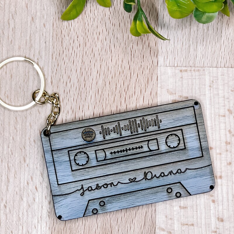Spotify Keychain - Etsy