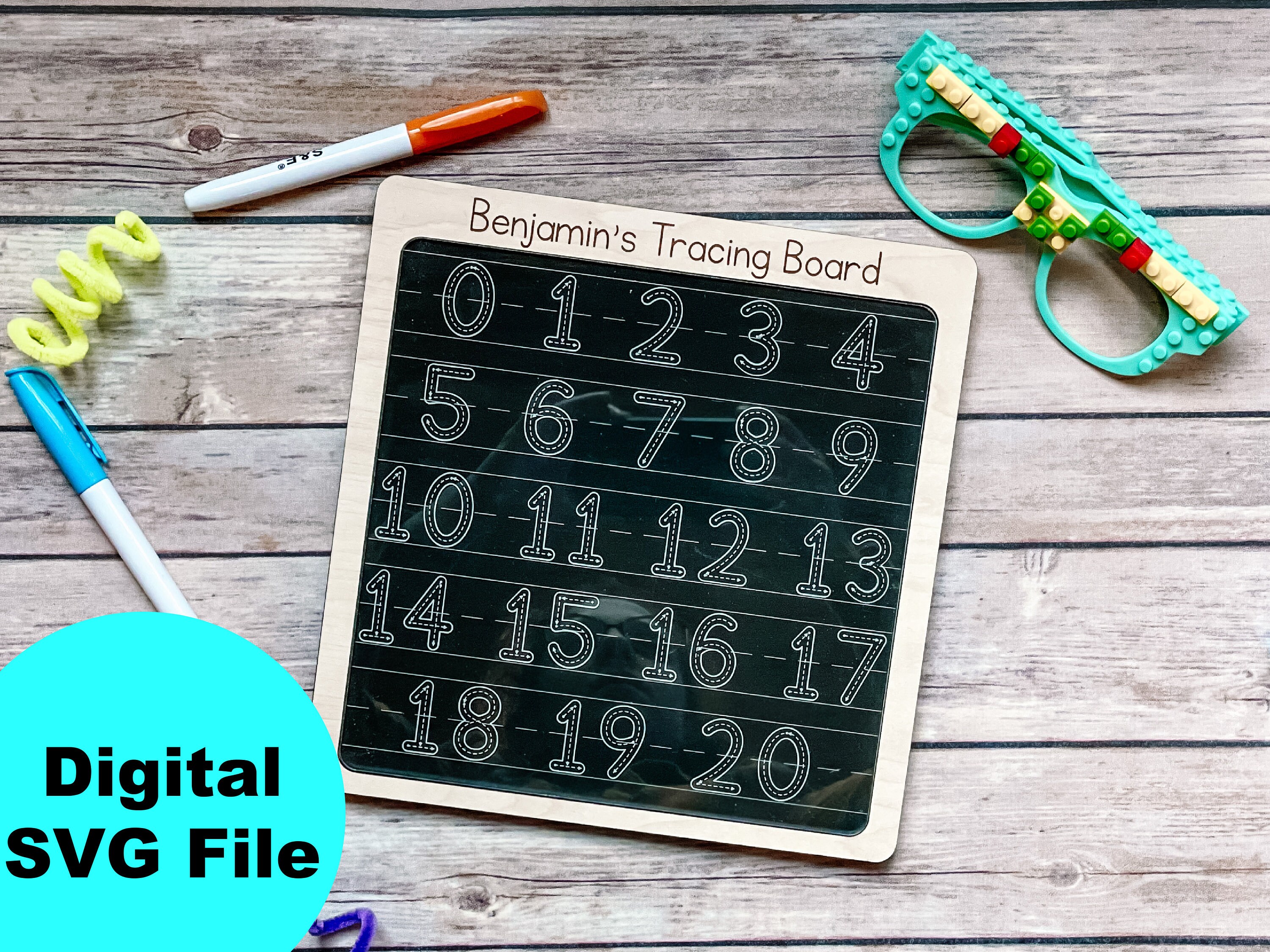 SVG FILE, Tracing Board & Holder SVG, Tracing Mat, Acrylic Tracing File ...