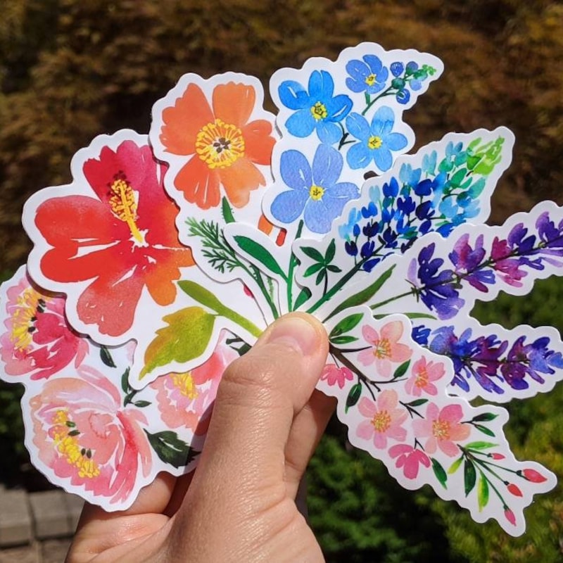 Flower Vinyl - Etsy