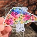 Anatomical Liver Flower Vinyl Sticker, Laptop Sticker, Nurses ...