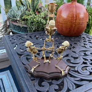 Team Award - Gold/silver/bronze - Halloween Skeleton Party Trophy ...