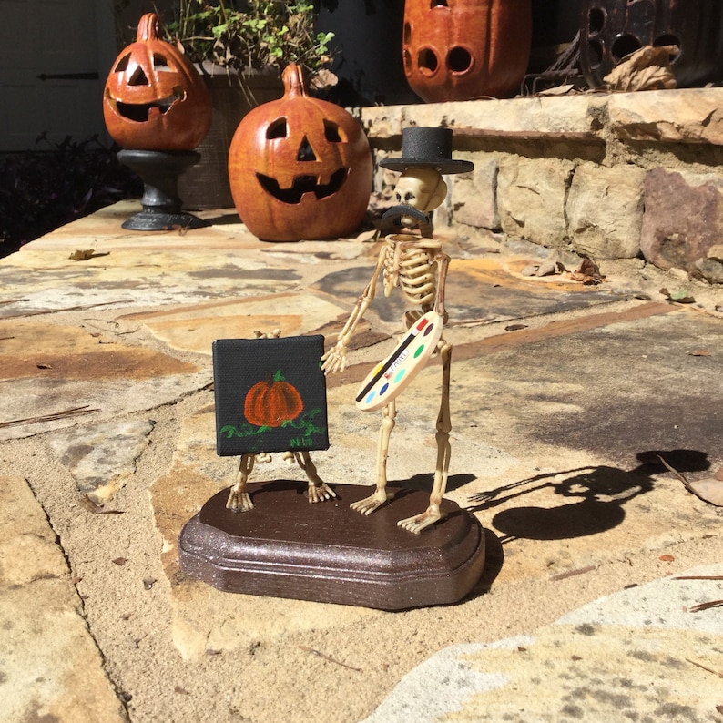Most Creative Halloween Skeleton Trophy Award or Decoration - Etsy