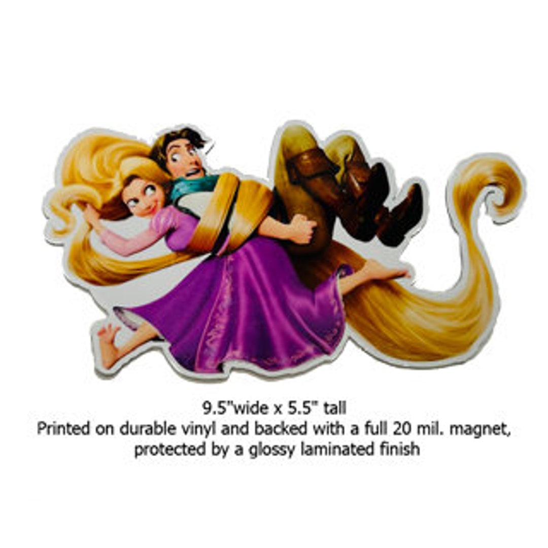 Disney Inspired Cruise Door Magnets | Rapunzel and Flynn Tangled in ...