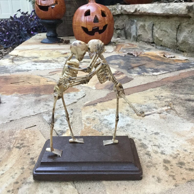 Cutest Couple Halloween Skeleton Party Trophy Award or | Etsy