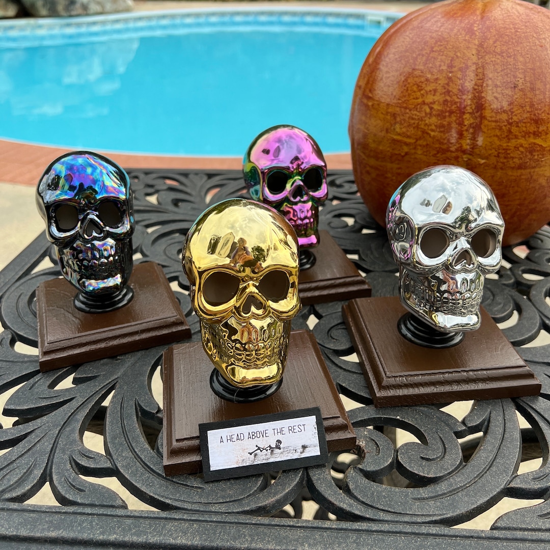 Skull Master Trophy - Halloween Skeleton Party Trophy, Award or ...