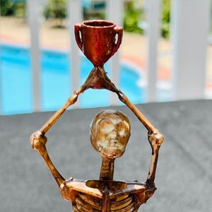 Team Award - Gold/silver/bronze - Halloween Skeleton Party Trophy ...