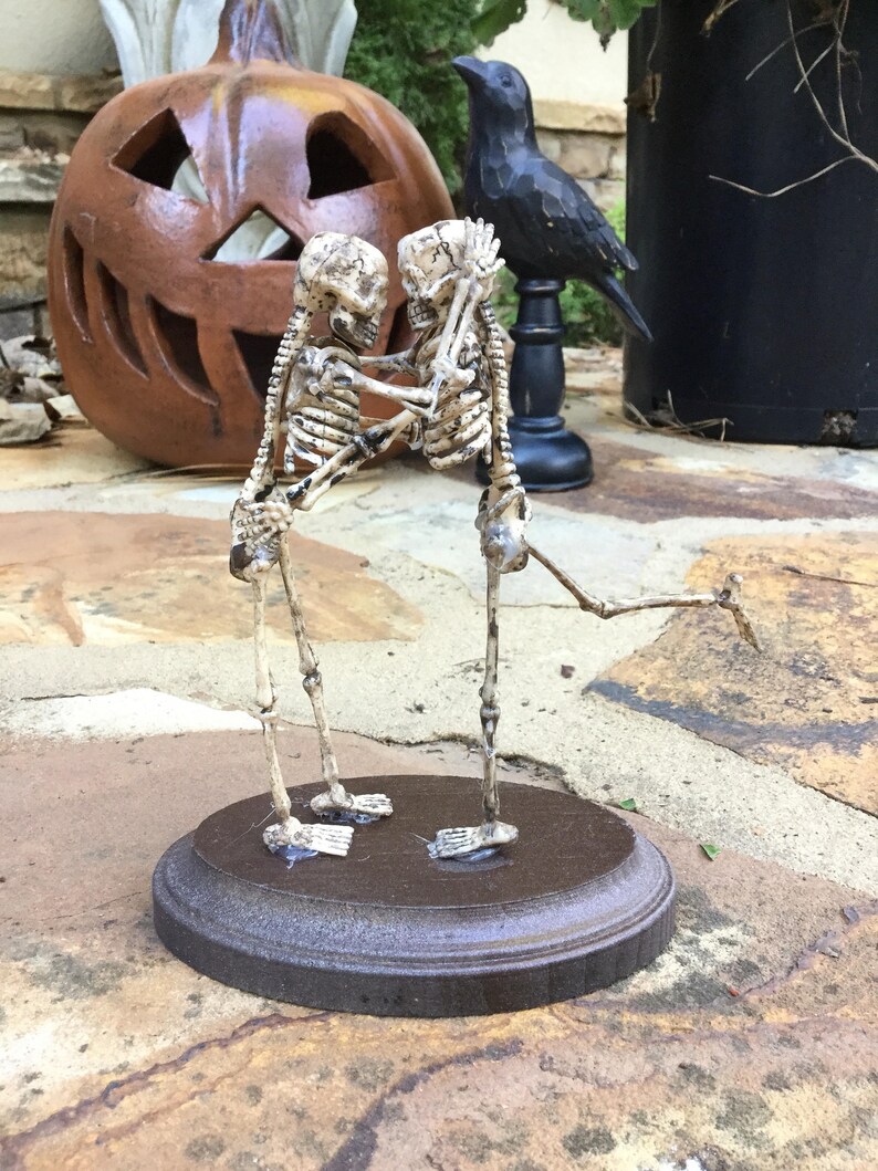 Cutest Couple Halloween Skeleton Party Trophy Award or - Etsy