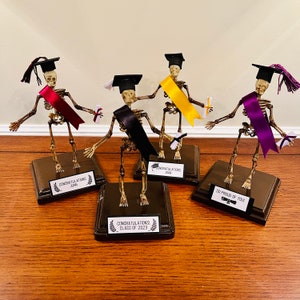 Graduation- Skeleton Party Trophy, Award or Centerpiece - Etsy