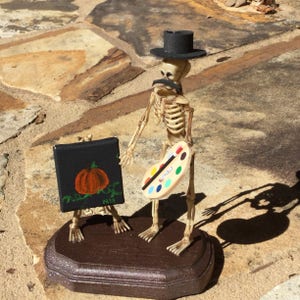 Most Creative - Halloween Skeleton Trophy, Award or Decoration - Etsy
