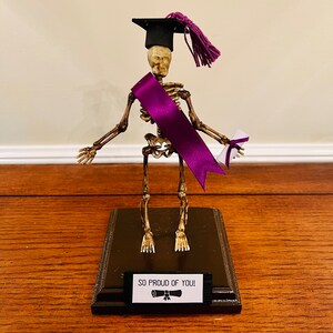 Graduation- Skeleton Party Trophy, Award or Centerpiece - Etsy